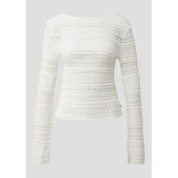QS T-Shirt in 0200_creme | Gr.: XL