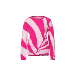 Street One Langarmshirt in powerful pink | Gr.: 38