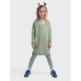 Hummel Rei&szlig;verschluss Kleid Hmlzippi M&auml;dchen in LILY-PAD | Gr.: 128