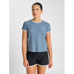 Hummel T-Shirt Hmlpulse Damen in FADED DENIM | Gr.: S