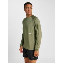 Hummel T-Shirt Hmlpulse Herren in DEEP LICHEN GREEN | Gr.: L