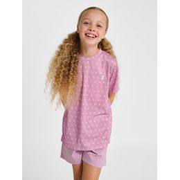 Hummel T-Shirt Hmljr Bee Kinder in Lila | Gr.: 58-63