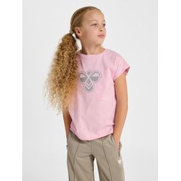 Hummel T-Shirt Hmljr Reg Kinder in ROSEATE SPOONBILL | Gr.: 146/152