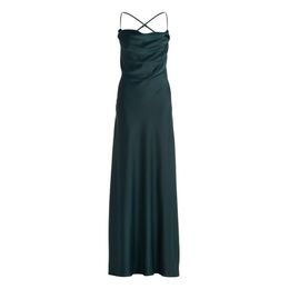 Vera Mont Abendkleid mit Wasserfallausschnitt in Dusty Slate | Gr.: 36