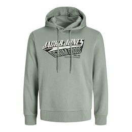 Jack & Jones Plus JACK & JONES PLUS Kapuzenpullover in Iceberg Green | Gr.: 8xl