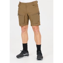Shorts WHISTLER "Kodiak", Herren, Gr. S, US-Gr&ouml;&szlig;en, hellbraun, 94% Polyamid, 6% Elasthan, mehrfarbig, kurz, Hosen Shorts, aus funktionalem und wasserabweisendem Material