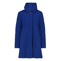 Gil Bret Wolljacke mit Stehkragen in Bright Blue Melange | Gr.: 46