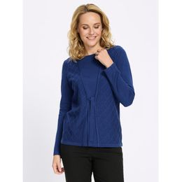 Sieh an! 2-in-1-Pullover in royalblau | Gr.: 50