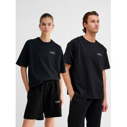 Hummel T-Shirt Reflektierend Logo Hmltech Lebensstil Herren in BLACK | Gr.: M