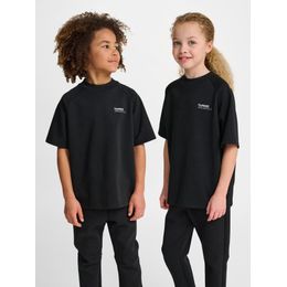 Hummel T-Shirt Hmljr Tech Kinder in BLACK | Gr.: 110/116