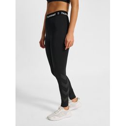 Hummel Leggings Hmlpulse Damen in BLACK | Gr.: XL
