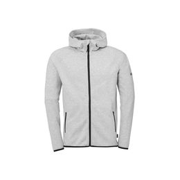 Uhlsport Kapuzenjacke ID in dark grau melange | Gr.: 140