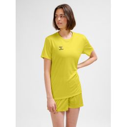 Hummel T-Shirt Hmlessential Damen in BLAZING YELLOW | Gr.: XL