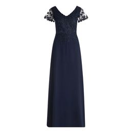 Vera Mont Abendkleid mit Stickerei in Night Sky | Gr.: 40