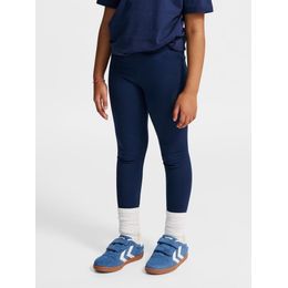 Hummel Verstellbare Taille Leggings Hmljr Base Multisport Kinder in DRESS BLUES | Gr.: 110