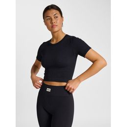 Hummel T-Shirt Hmlpulse Damen in BLACK | Gr.: L