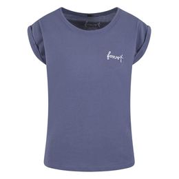 Forvert T-Shirt in vintage blue | Gr.: 3XL