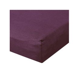 BettwarenShop Spannbettlaken Ultra-Stretch in feige | Gr.: 180x200 cm - 200x220 cm