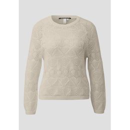 QS Strickpullover in 8160_helles sand | Gr.: L
