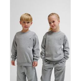 Hummel Sweatshirt Hmljr Loose Kinder in GREY MELANGE | Gr.: 104