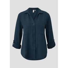 QS Bluse in 5820_tiefblau | Gr.: 44