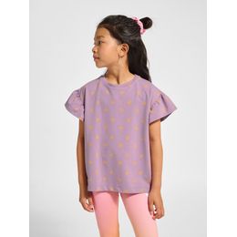 Hummel T-Shirt Hmlmusse M&auml;dchen in Lila | Gr.: 122