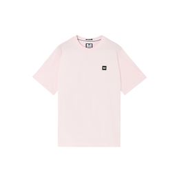 T-Shirt Weekend Offender "BROOKLANDS BADGE TEE. Herren", Damen, Gr. L, soft pink, Jersey, 100% Baumwolle, normal normal, Rundhals, Shirts T-Shirt, T-Shirt Herren, leichtes Kurzarmshirt, Sporttrikot, Outdoor, Sale