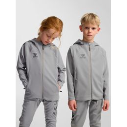 Hummel Rei&szlig;verschluss Jacke Hmlcima Kinder in ALLOY | Gr.: 116