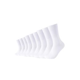 Socken Camano "comfort", Herren, Gr. 39-42, wei&szlig;, Baumwollmischung, normal, Socken Socken, mit verst&auml;rktem Fersen- und Zehenbereich