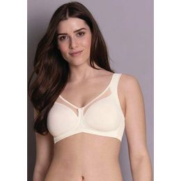 Gemoldeter BH ANITA SINCE 1886 "Clara", Damen, Gr. 100, Cup E, beige (crystal), Microtouch, Obermaterial: 80% Polyamid, 20% Elasthan, Mesh, Netz, bedruckt, gebl&uuml;mt, leicht transparent, matt, Basic, figurumspielend, BHs, Cup C-G, mit Print, entlastende Komforttr&auml;ger, ohne B&uuml;gel, feminin