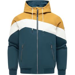 Outdoorjacke Ragwear "Stewie Block YOUMODO", Gr. L (52), cinnamon, Obermaterial: 100% Polyester. Futter: 100% Polyester, gerade h&uuml;ftbedeckend, &Auml;rmel ohne &Auml;rmelschlitz Rippstrickb&uuml;ndchen, Jacken Outdoorjacke, stylische Herren &Uuml;bergangsjacke mit gro&szlig;er Kapuze