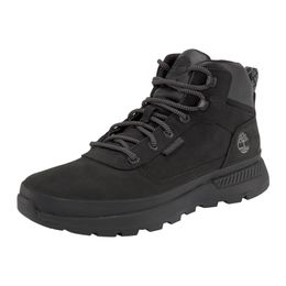 Schn&uuml;rboots Timberland "FIELD TREKKERMID LACE UP SNEAKER", Herren, Gr. 44, schwarz, Leder, Synthetik, Schuhe Schn&uuml;rboots, Winterschuhe, Sneakerboots, Winterboots