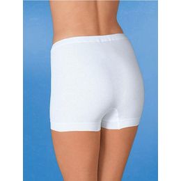 Pagenschl&uuml;pfer Schiesser, Damen, Gr. 48, 2 Stk., wei&szlig;, 100% Baumwolle, Unterhosen
