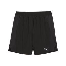 Trainingsshorts Puma "VELOCITY 7" Laufshorts Herren", Gr. S, Normalgr&ouml;&szlig;en, schwarz, Obermaterial: 12% Elasthan, 88% Polyester. Einsatz: 100% Polyester. Innenhose: 100% Polyester, unifarben, regular fit, Hosen
