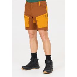 Shorts WHISTLER "Kodiak", Herren, Gr. 3XL, US-Gr&ouml;&szlig;en, gelb, 94% Polyamid, 6% Elasthan, mehrfarbig, kurz, Hosen Shorts, aus funktionalem und wasserabweisendem Material