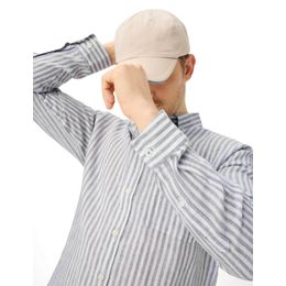 Leinenhemd Brax "Style DANIEL", Herren, Gr. XXL, Normalgr&ouml;&szlig;en, gr&uuml;n, Web, 100% Leinen, Hemden