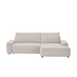 U.N.O uno Ecksofa mit Schlaffunktion Bouli beige Ma&szlig;e (cm): B: 264 H: 105 T: 162.0 &raquo; H&ouml;ffner