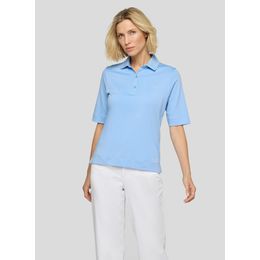 Print-Shirt Rabe "T-Shirt", Damen, Gr. 44, hellblau, 100%Baumwolle, tailliert, Shirts