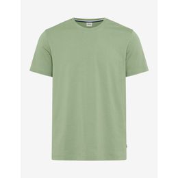 Brax Herren Shirt Style TED herb, hellgr&uuml;n, Gr. L