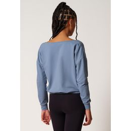 Skiny Schlafshirt Damen Gr&ouml;&szlig;e M/L taubenblau Winterkleid