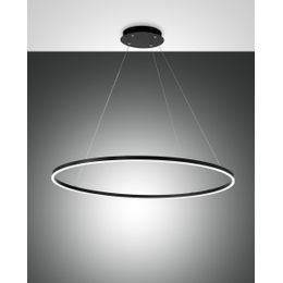 Fabas Luce Giotto Pendelleuchte LED Schwarz, 1-flammig