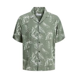 Jack & Jones Jack & Jones Button Up Shirt 'JJROX' male Green size L