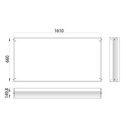Emco Prestige Einbaurahmen, 989700023,