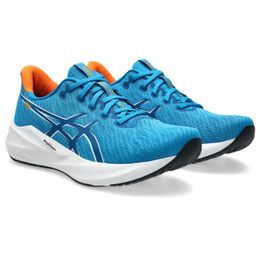 Laufschuh asics "VERSABLAST 4", Herren, Gr. 42,5, aegean blau, wei&szlig;, Synthetik, Schuhe Laufschuh