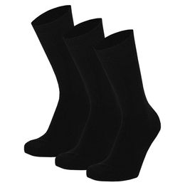 Kompressionsstr&uuml;mpfe Apollo, Damen, Gr. 35 (42), schwarz, Baumwolle, Elasthan, Polyester, unifarben, Socken Kompressionsstr&uuml;mpfe, Durchblutungsf&ouml;rdernde Thrombosesocken