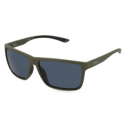 Smith RIPTIDE/S | Herren-Sonnenbrille | Fassung: Vollrand, Quadratisch, Kunststoff, Gr&uuml;n Matt | Glasfarbe: Grau