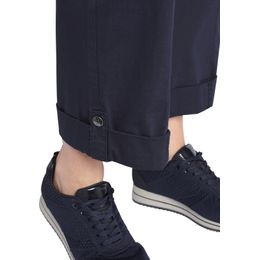 sheego Gro&szlig;e Gr&ouml;&szlig;en Hose mit Krempelfunktion, tiefblau, Gr&ouml;&szlig;e 52 - Damen