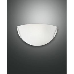 Fabas Luce FOX Wandlampe Nickel-Matt, 1-flammig