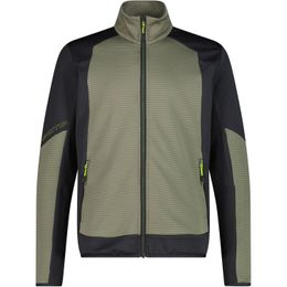 CMP Fleecejacke Herren - Gr&ouml;&szlig;e 50 - gr&uuml;n