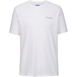 Columbia T-Shirt Herren - Gr&ouml;&szlig;e XL - wei&szlig;
